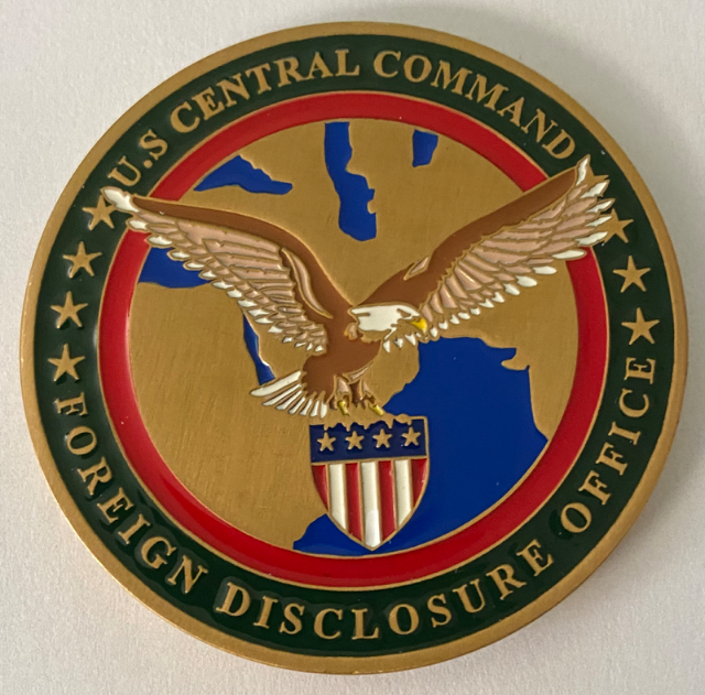 USCENTCOM Central Command Foreign Disclosure Office INSCOM Stewards of ...