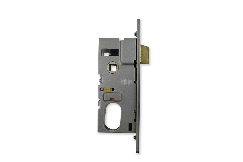 Union Aluminium Door Lock Case L2214 Oval Sash Lock 30.5mm Backset 48mm ...