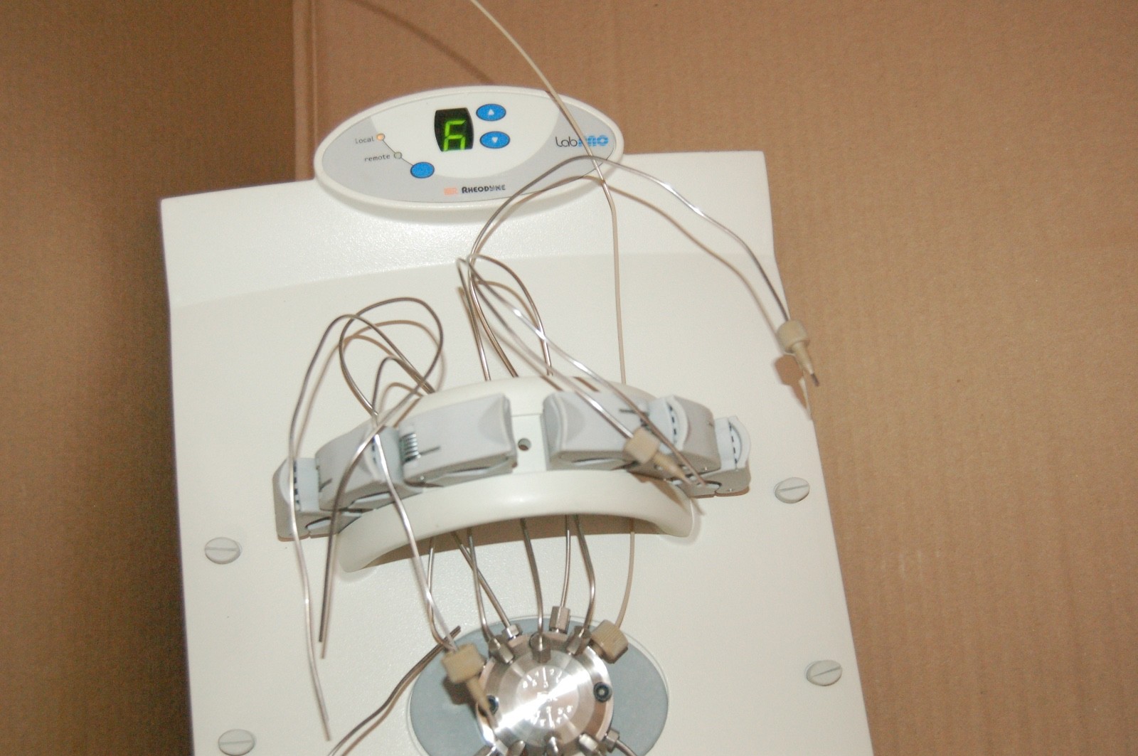 Rheodyne LabPro column switcher valve selector HPLC LC PR500-104-03 6 ...