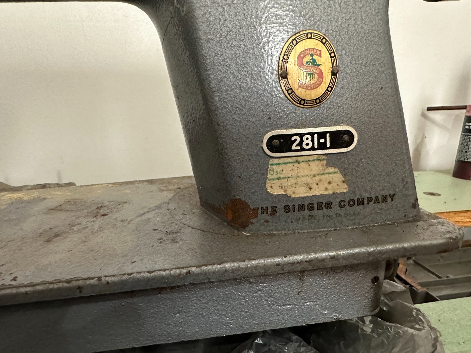 Industrial Sewing Machine SINGER 281-1 Light Leather for sale online | eBay