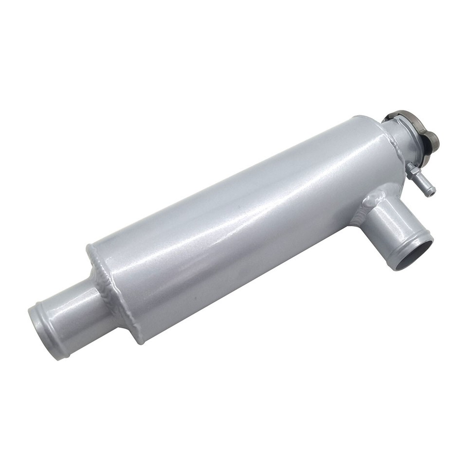 Aluminum Swirl Pot Coolant Expansion Tank Reservoir And Cap Silver ...