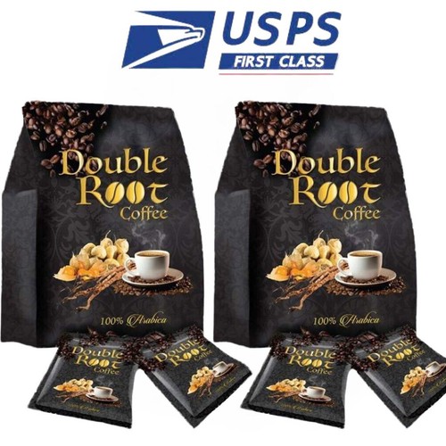 Superlife Double Root Coffee Instant Arabica Cafe 10g x 12 Sachets (2 ...