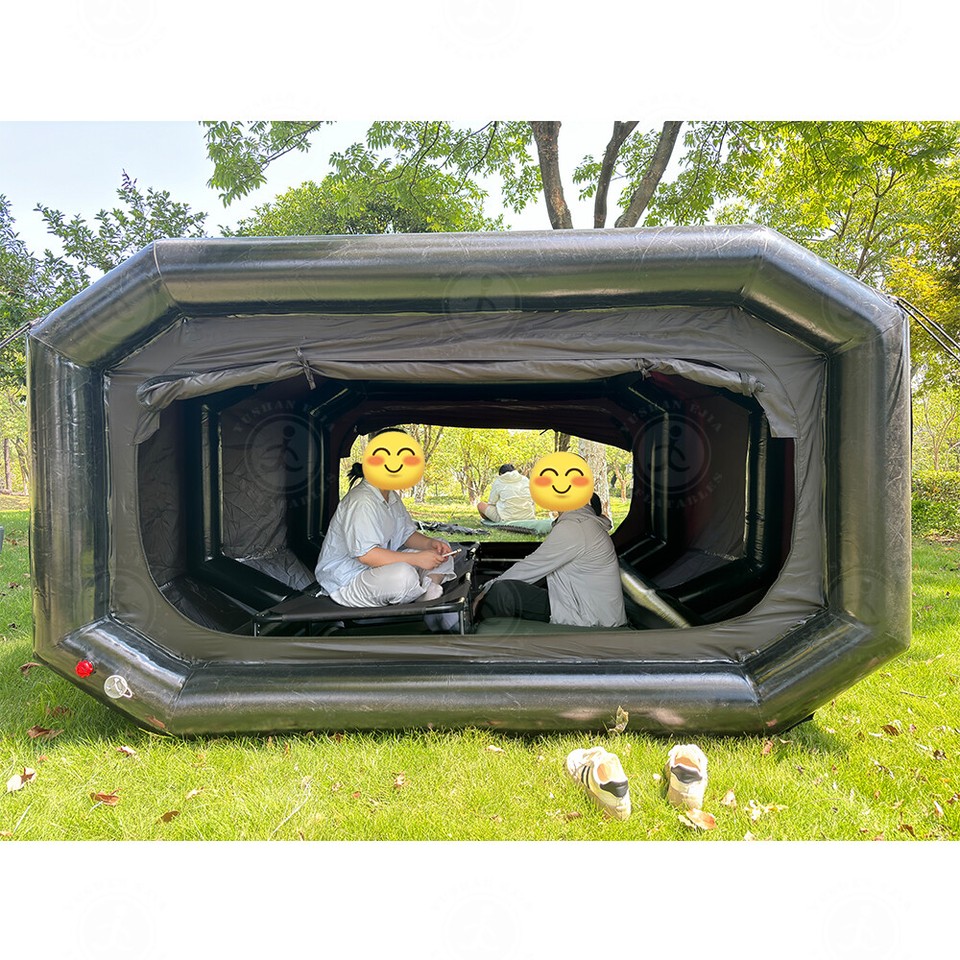 Portable PVC Inflarable Shelter Camping Tent Deployable Home Use Living ...
