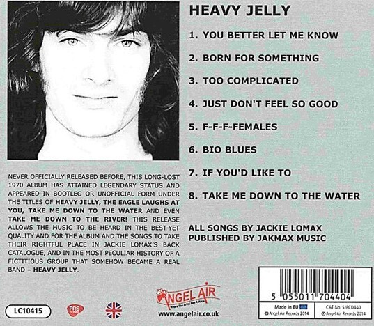 Heavy Jelly - Heavy Jelly CD (1970 album on CD, remastered, British ...