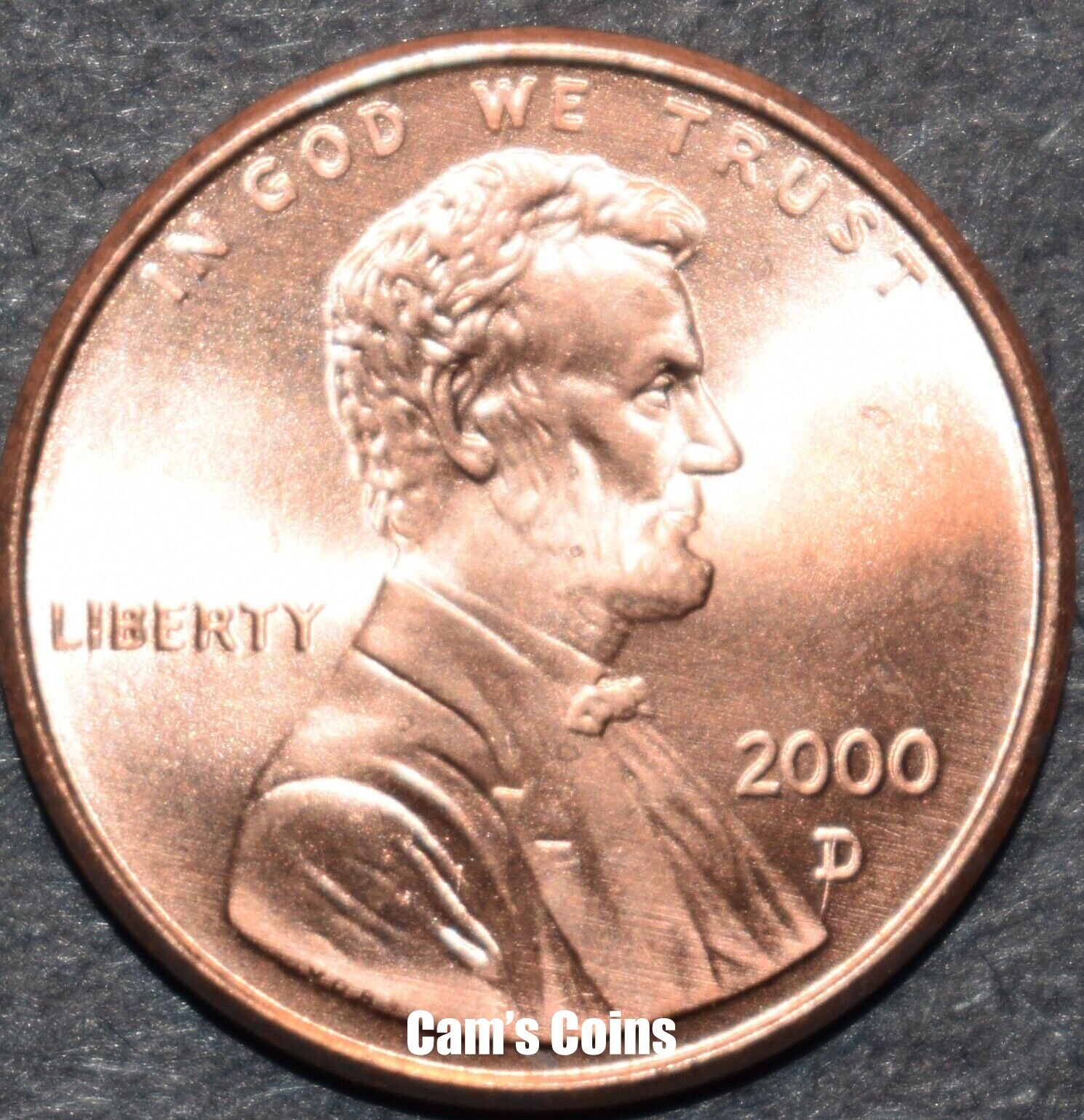 2000 D Lincoln Memorial Penny GEM Brilliant Uncirculated (BU) Cent | eBay