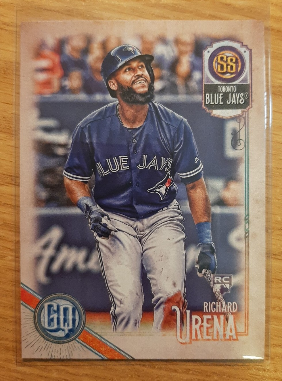 2018 TOPPS GYPSY QUEEN RICHARD URENA ROOKIE #247 TORONTO BLUE JAYS | eBay