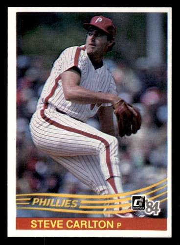 Steve Carlton Philadelphia Phillies 1984 Donruss #111 | eBay