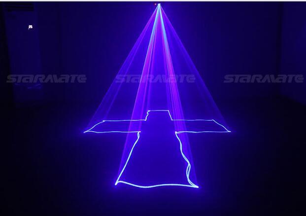 150mW Single Blue Ray Beam Light Scan Laser Stage DJ Gig Xmas Party ...