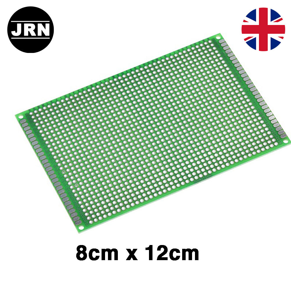 Double Sided Prototype Circuit Board FR4 PCB Universal Board Green ...