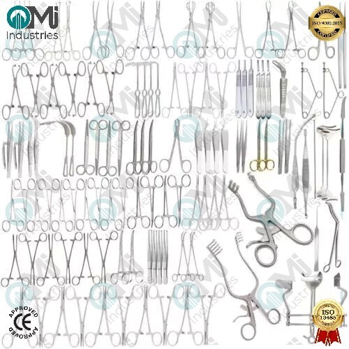 Basic Surgery 150 pcs Major Plastic Orthopaedic Mini Laparotomy Minor ...