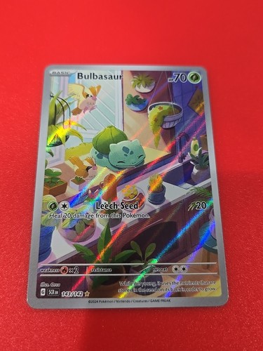 Bulbasaur 143/142 Sv07: Stellar Crown Holo | eBay