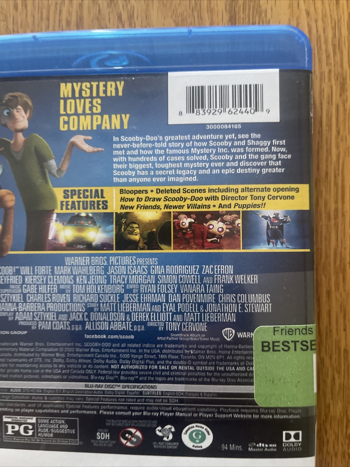 Scoob! Blu-ray Scooby-Doo And Gang Great | Grelly USA