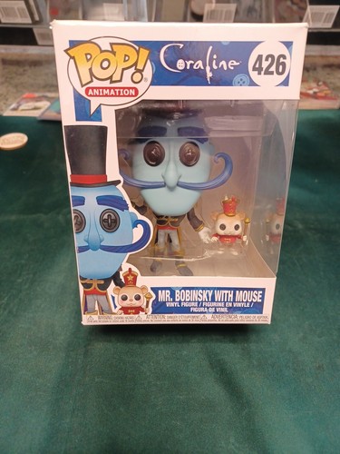 Funko Pop! Coraline Mr Bobinsky with Mouse 2018 Vaulted | eBay
