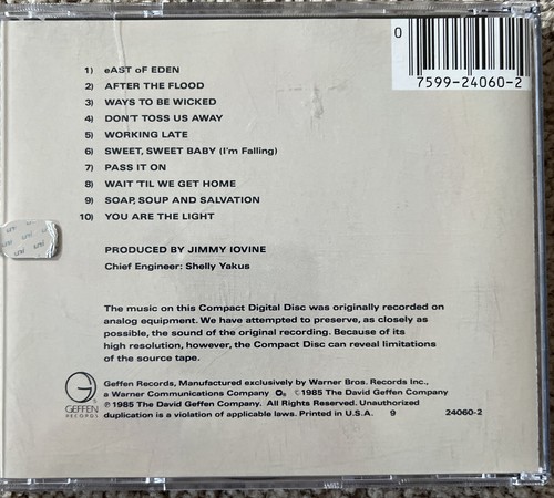 Lone Justice 1985 Self-titled CD OOP Geffen Print 10trx for sale online ...