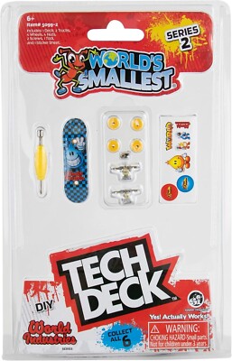 World's Smallest Tech Deck Series 2 - Style May Vary | eBay