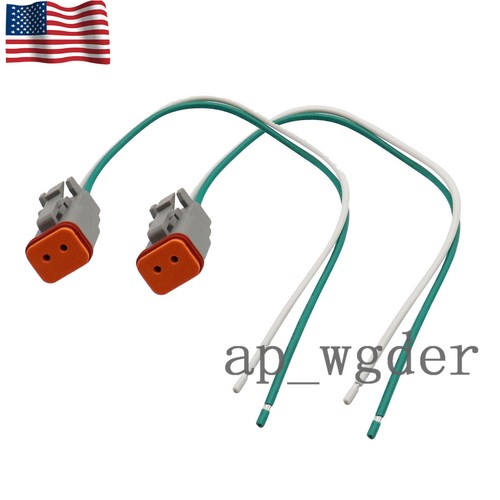 2x Fender Marker Lights Connector Fit Volvo VNL 2018-2024 82750741 ...