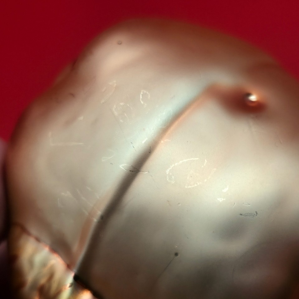 Christopher Radko Happy Sad Face Two Sided Little Gem Doll Head ...