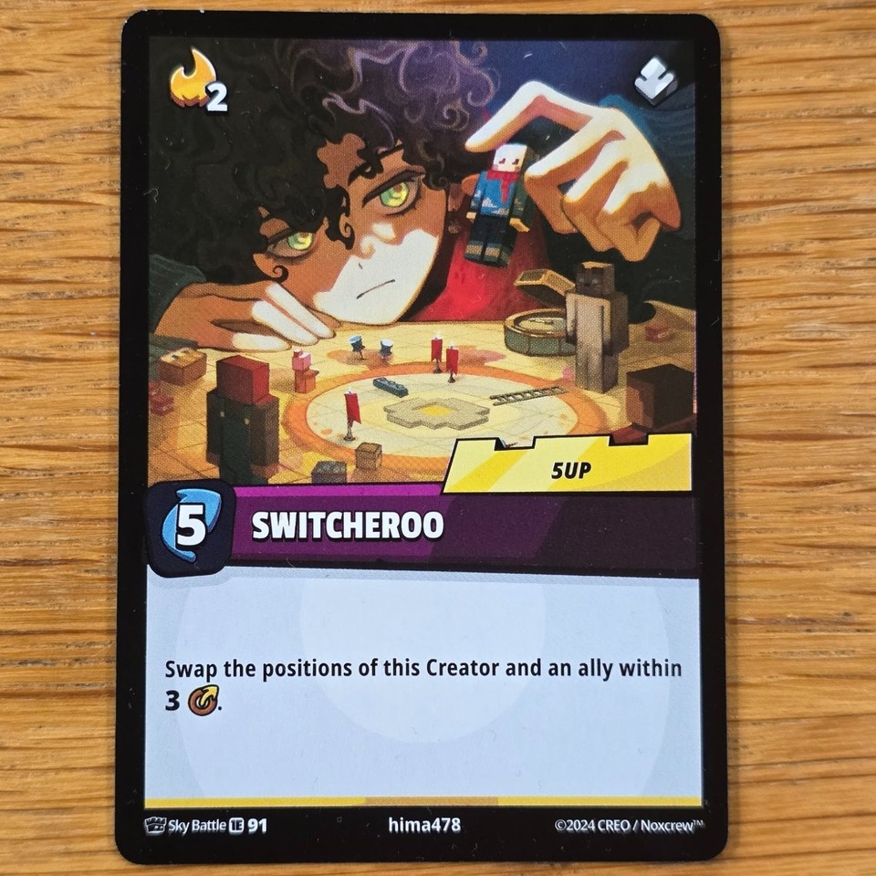 MCC TCG Series 1 - Minecraft Championiship TCG - Common & Rare cards ...