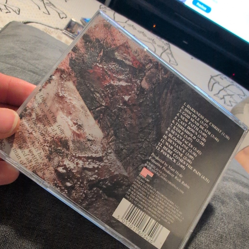 Slayer God Hates US All CD | eBay