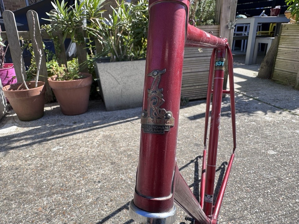 Raleigh Vintage Road Bike Frame Reynolds 531 | eBay UK