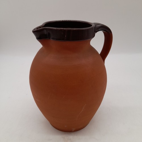 Royal Barum Ware Terracotta Jug C.H. Brannam 70's (#H1/23) | eBay