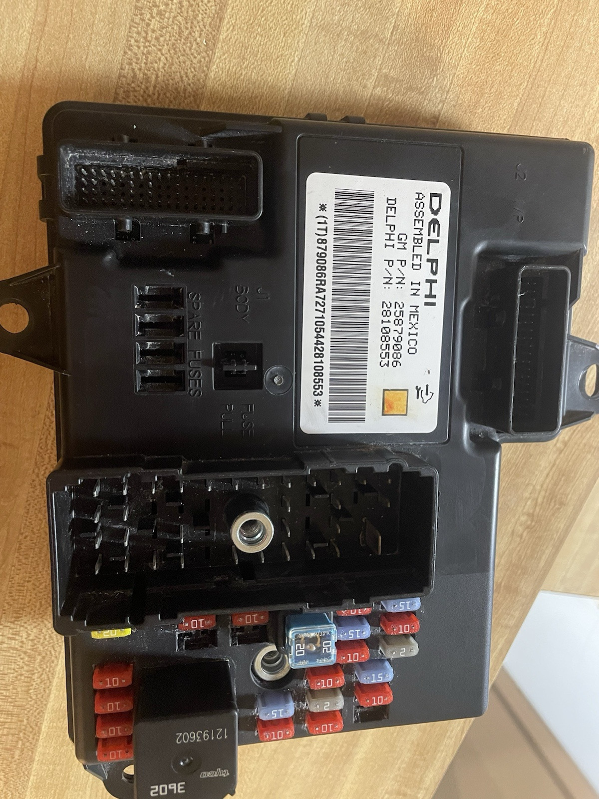 2008 2013 Corvette C6 Z06 BCM Body Control Module Assembly GM 25879086 ...