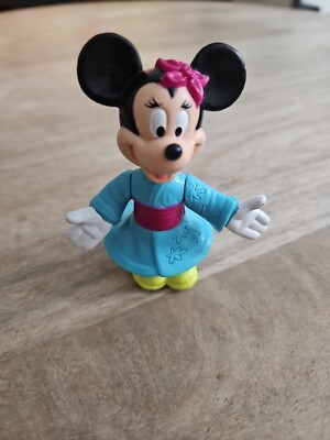 1994 Disney Minnie Mouse Epcot Center Figure Kimono Mcdonalds Japan WDW ...
