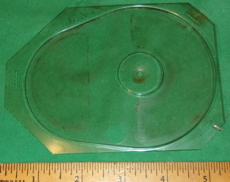 Hallicrafters S-38 Radio Clear Plastic Dial Lens OEM Nice Condition! | eBay