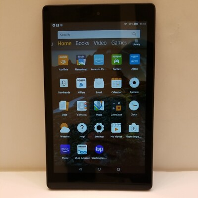 Amazon Fire HD 8 (8th Generation) 16 GB, Wi-Fi, 8 in - Black (with ...