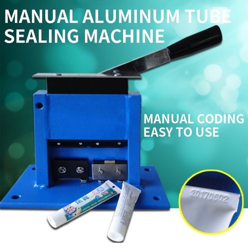Crimping Sealing Machine Manual Aluminum Laminate Tube Crimping Sealing ...