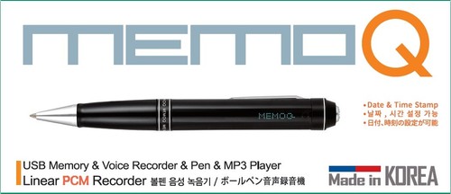 MemoQ Digital Voice Recorder & Mp3 Player Pen | eBay