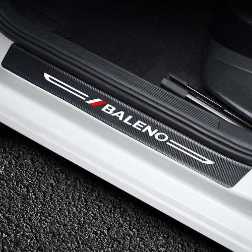 For Suzuki Baleno Car Door Plate Sill Scuff Anti Scratch Sticker ...