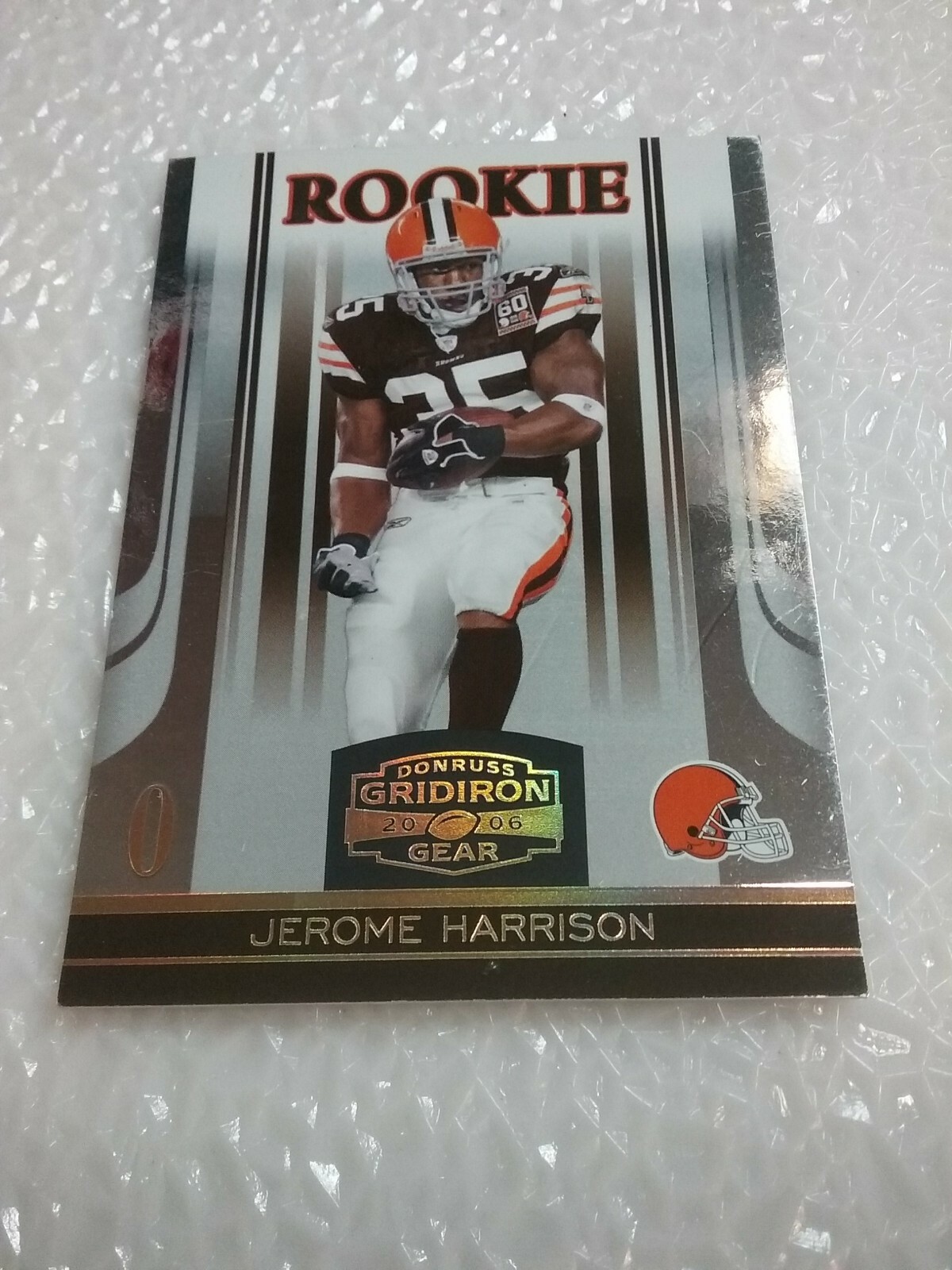 Jerome Harrison Browns 2006 Donruss Gridiron Gear O #160 SSP 46/100 | eBay