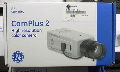 GE CAMPLUS 2 HIGH RES. 1/3'' 500+ TVL DAY/NIGHT COLOR CCTV CAMERA - GEC ...