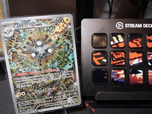 Magneton 159 Surging Sparks Pokemon Center Exclusive ETB Promo Stamped ...