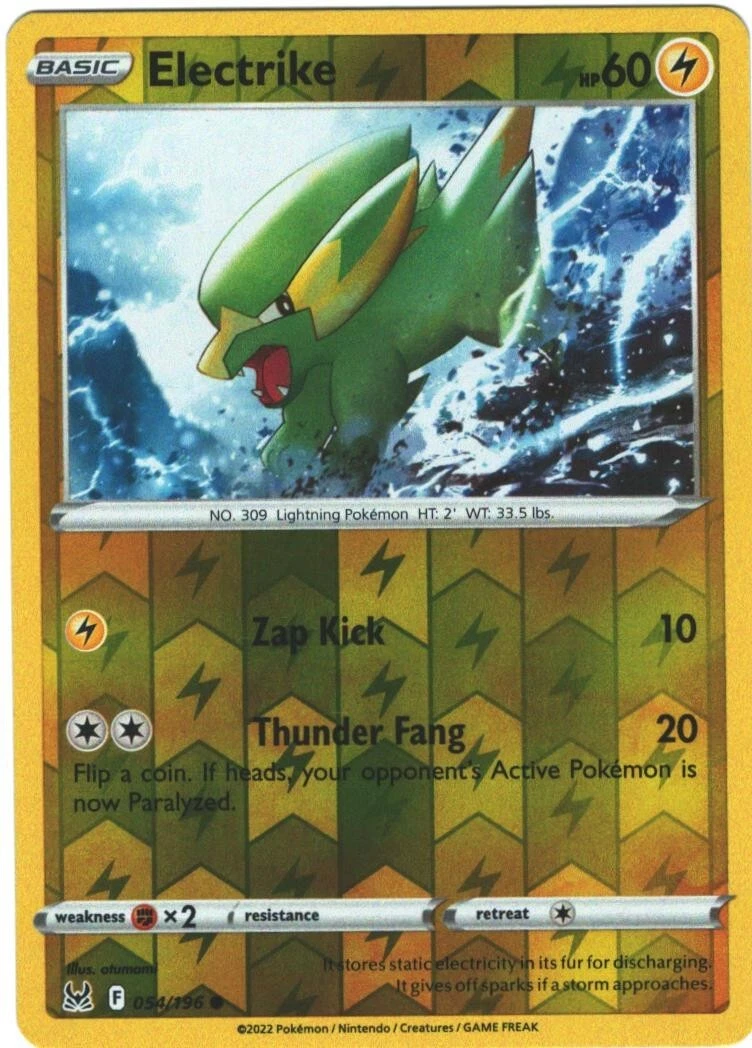 Electrike Pokemon Card