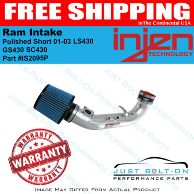 Injen for 01-03 LS430 GS430 SC430 Polished Short Ram Intake IS2095P | eBay
