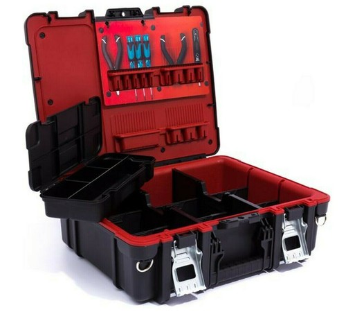 Tool Case Technician Box Keter Heavy Duty Lockable Organiser ...