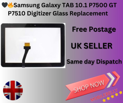 For Samsung Galaxy Tab 10.1 P7500 GT P7510 Touch Screen Glass Digitizer ...