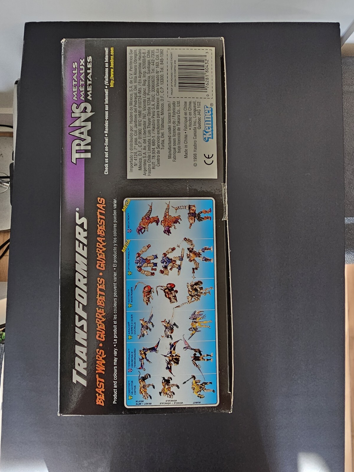 Beast Wars Predacon Rampage Transmetal 2 Transformers Beast Wars IN BOX ...