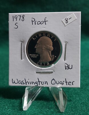 1978-S Washington Quarter Clad Proof from US Proof Set | eBay
