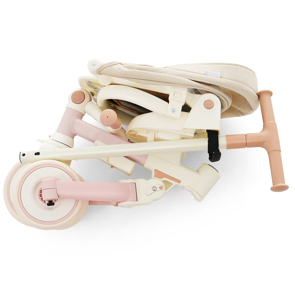 7-in-1 Foldable Toddler Tricycle with Adjustable Parent Handle ...