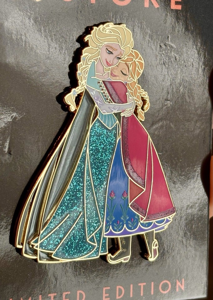 Disney Dec WDI D23 Frozen Anna Elsa Hugs Pin LE300 | eBay