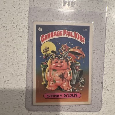 1985 Topps Garbage Pail Kids 1st Series 1 Matte Set Break #22b Stinky ...