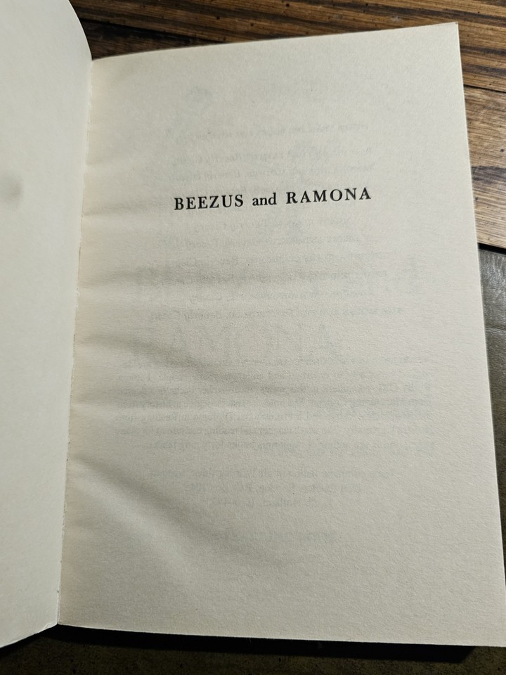 Beezus and Ramona by Beverly Cleary- 1979 9780440406655| eBay
