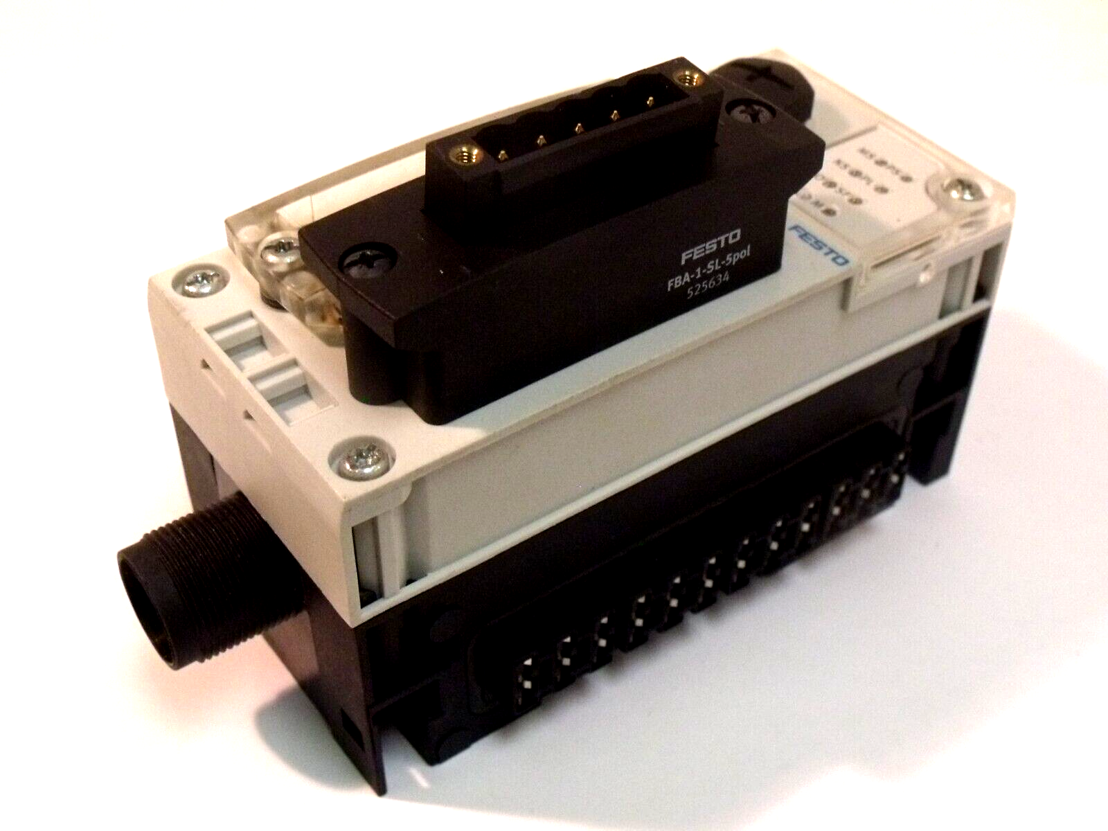 Festo Bus Node Assy: 195746 CPX-GE-EV-S, 526172 CPX-FB11, 525634 FBA-1 ...