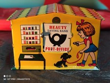 Retro Mechanical Coin Bank THING MAGIC HAND BLACK BOX MONEY TRAP ...