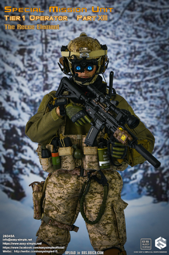 1/6 Easy&Simple 26045A SMU Tier1 Operator Part XIII The Recce Element ...