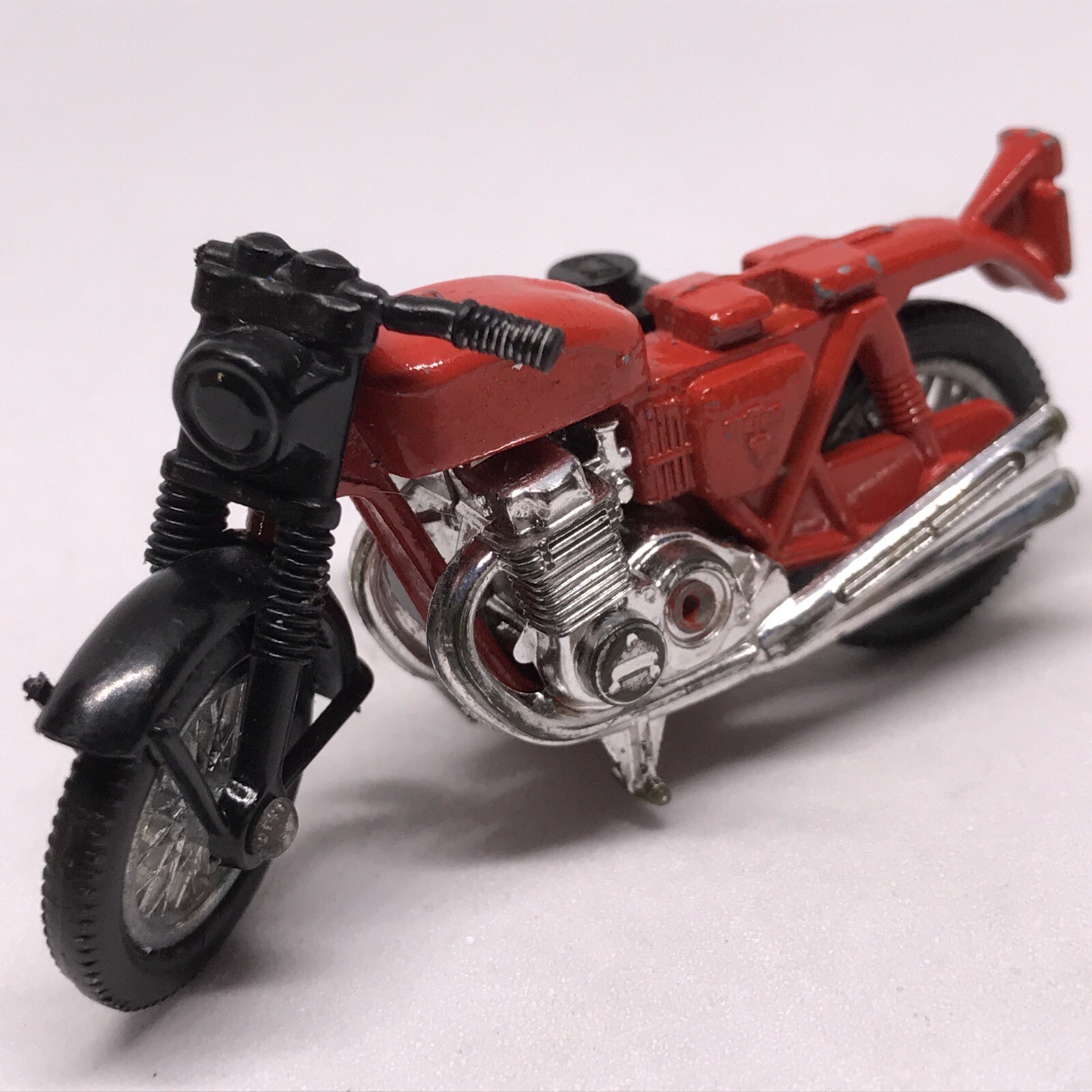 Lesney Matchbox No. 8 Hondarora Motorcycle 1974 Red Made In United ...