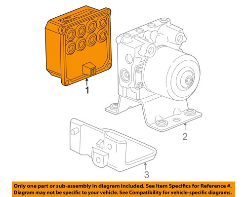 GM OEM 06-08 Aura,G6,Malibu Electrical Abs Components-Control Module ...